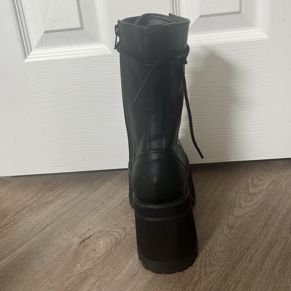 Demonia | Shoes | Demonia Ranger3 Black Platform Boots | Poshmark